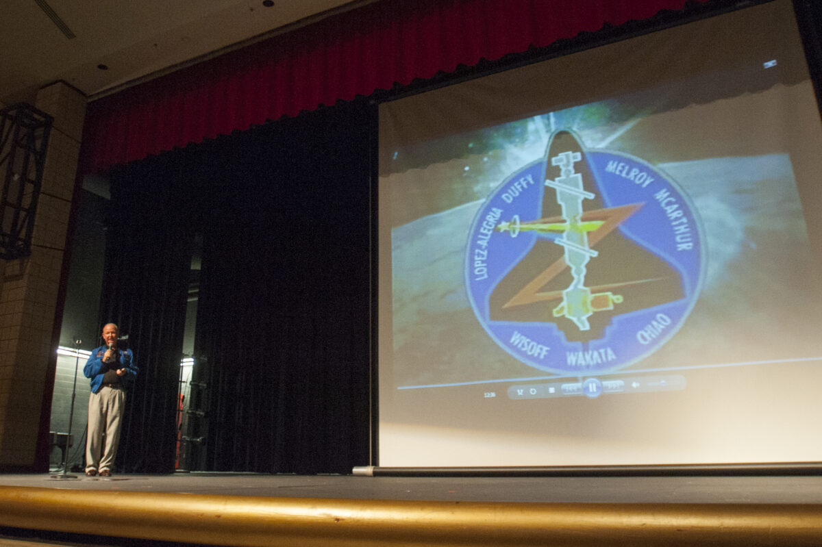Astronaut encourages kids to look to join the space program | News ...